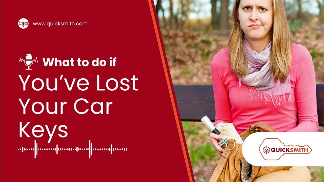 Lost Your Car Keys? Here's What You Should Do - YouTube