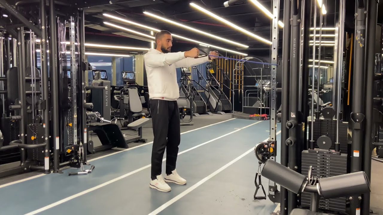 REVERSE FLY / using resistance band - YouTube