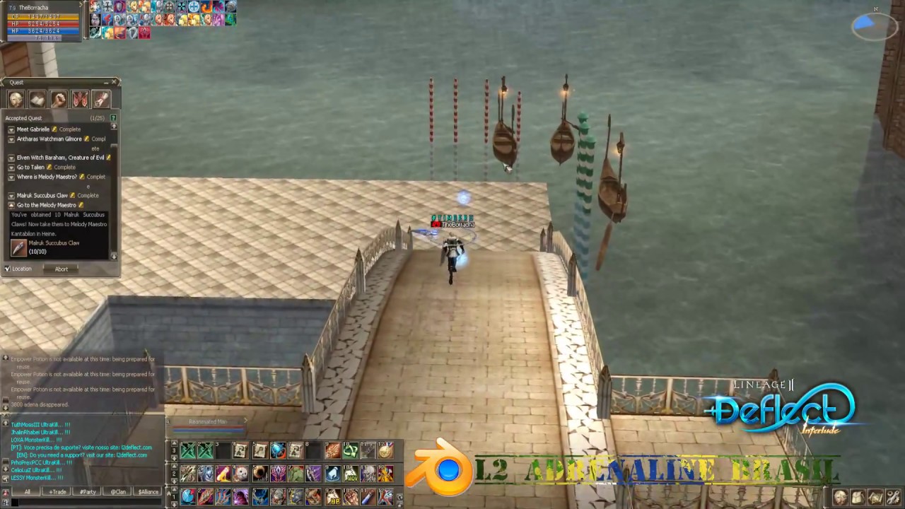 Lineage 2 DEFLECT 100x - TheBorracha Quest Nobles #TimePRÓ - YouTube