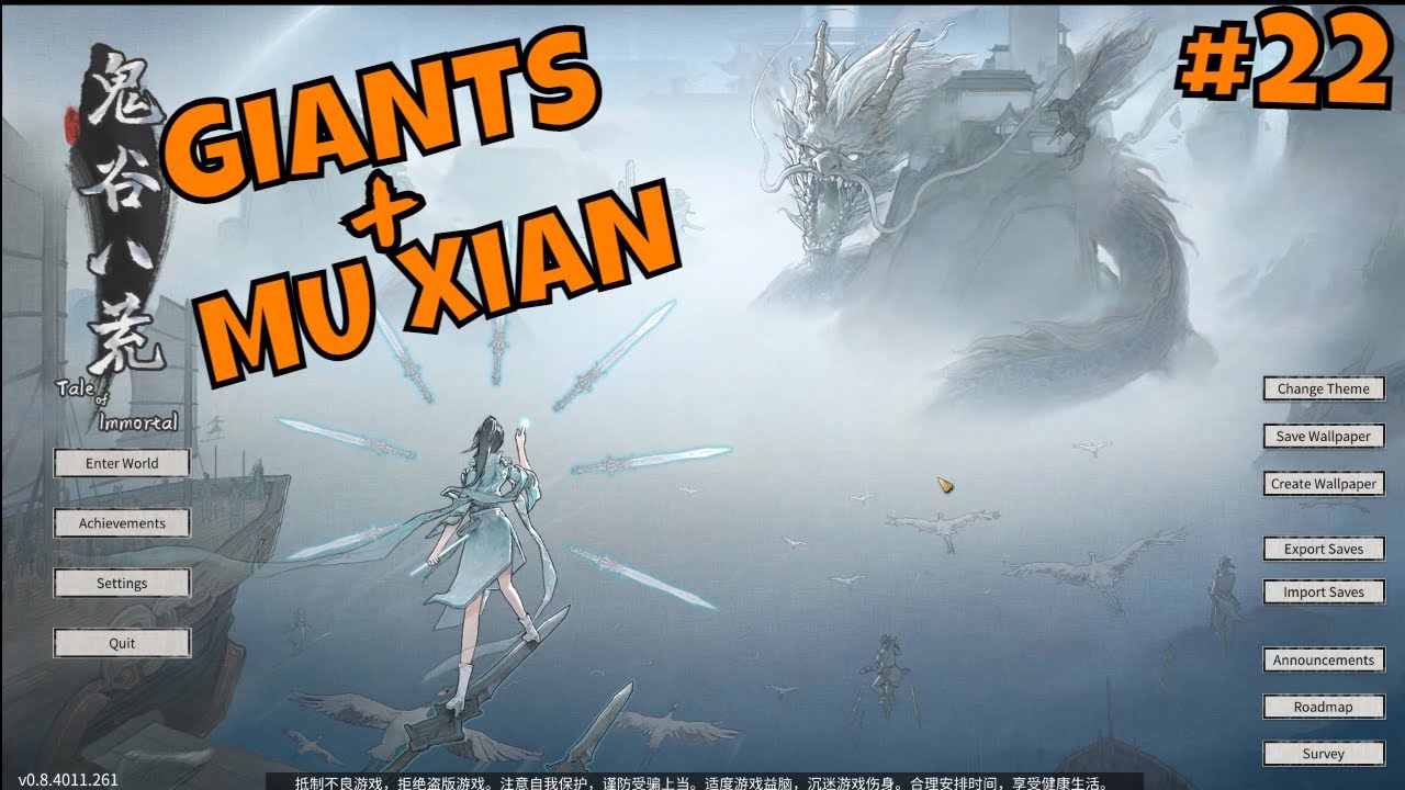 GIANTS & MAPPING MU XIAN - Tale of Immortal - Episode 22 - YouTube