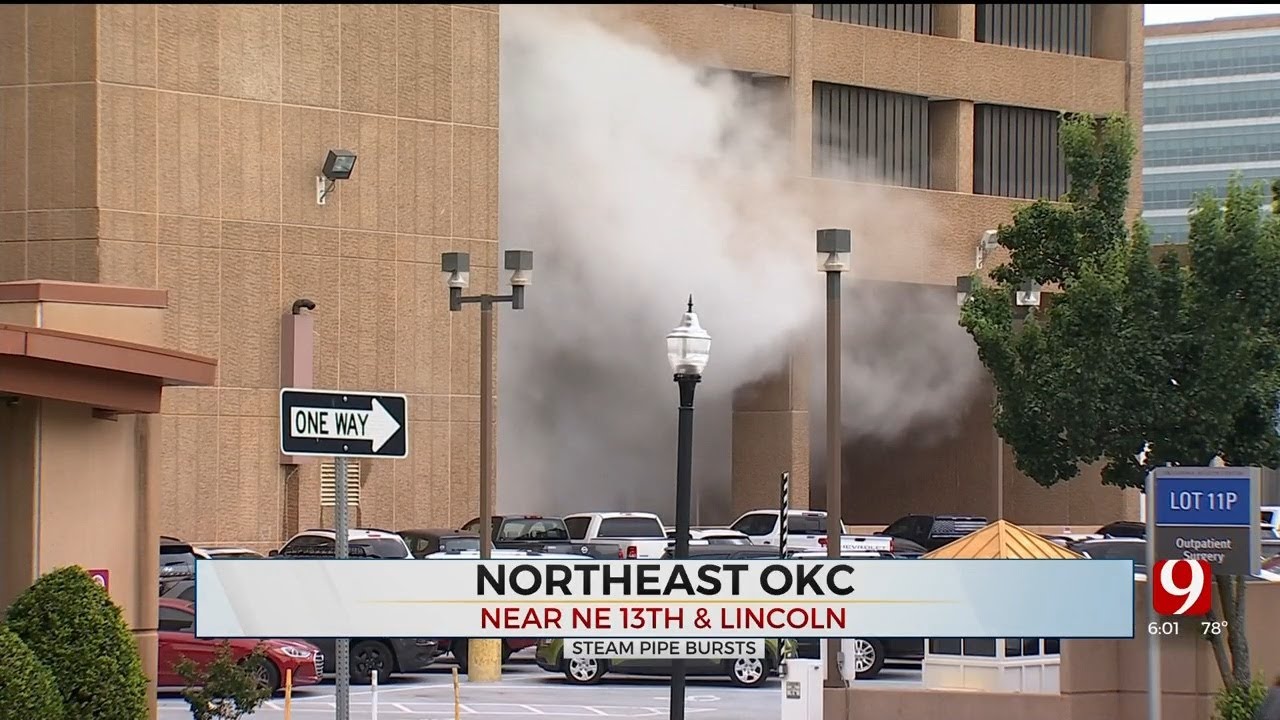 Steam Line Break Leads To Evacuation At OU Medical Center - YouTube