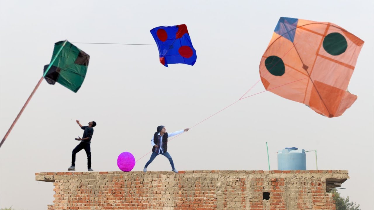 Pakistani Small Kite Buy With Catch Big Door Abubaker - YouTube