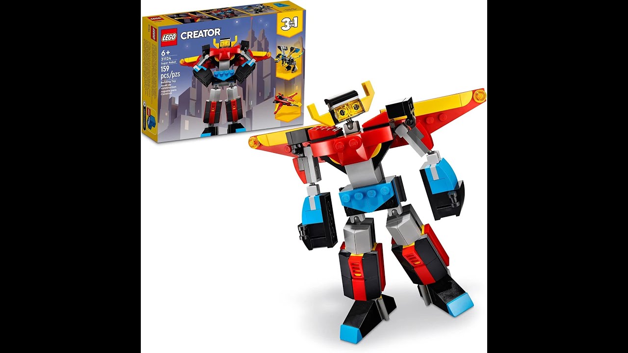 LEGO CREATOR 31124 SUPER ROBOT Time Lapse Speed Build - YouTube