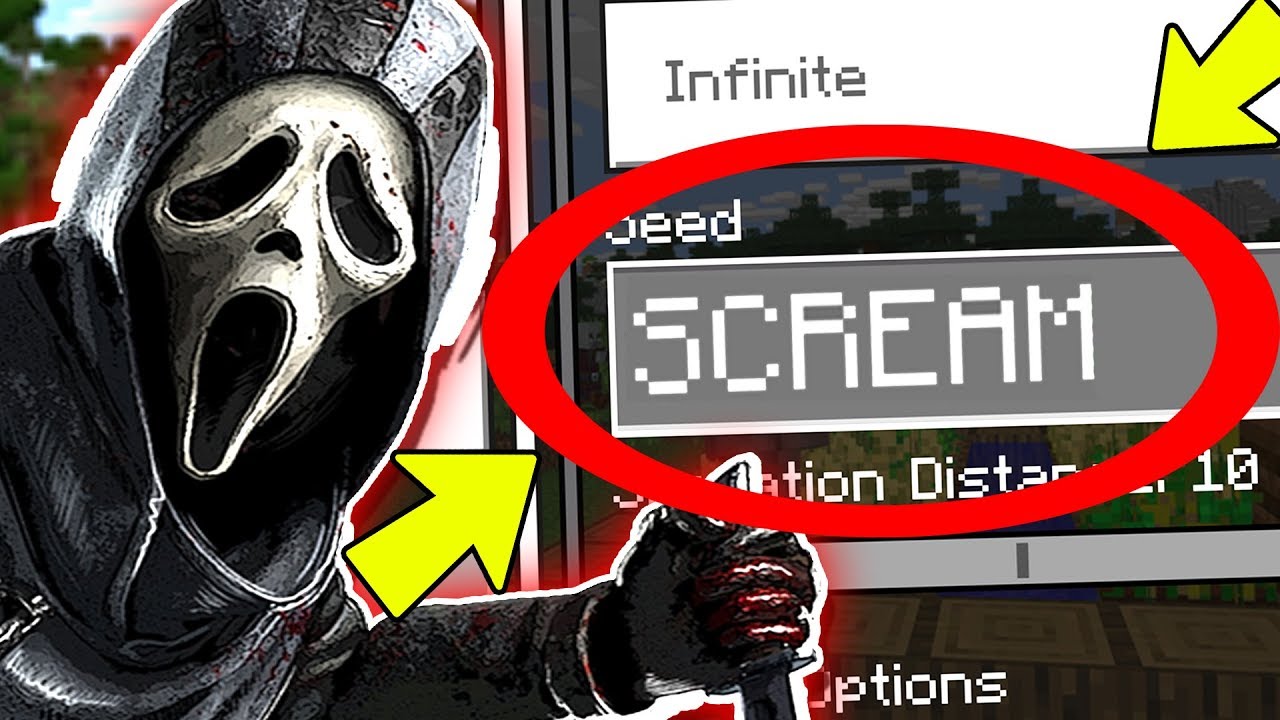NEVER PLAY MINECRAFT ON THE CURSED GHOSTFACE SEED! (Minecraft "Scream ...