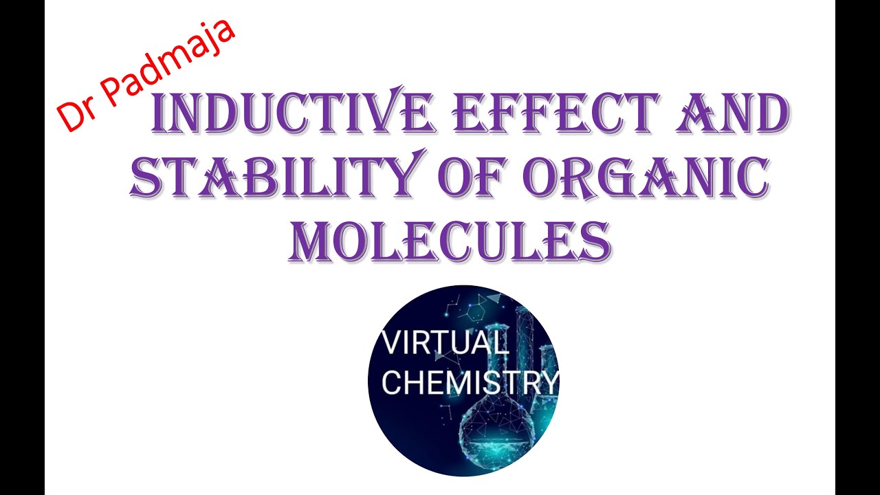 Inductive effect - Stability(IIT-JEE) - YouTube