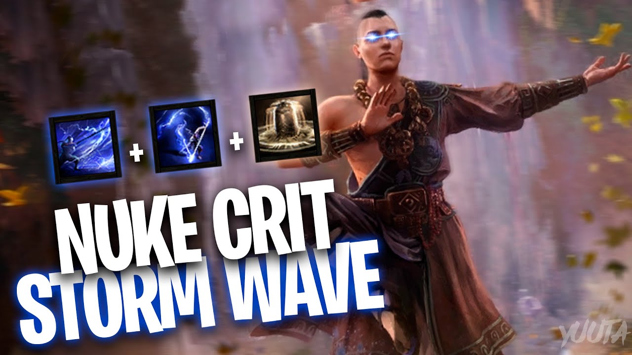 NUKE CRIT STORM WAVE INVOKER: A Build DEVASTADORA no PoE 2! - YouTube