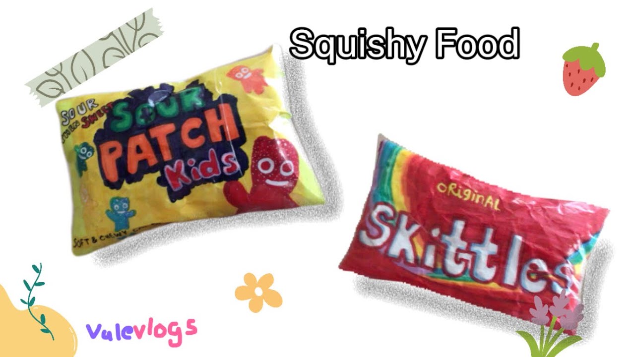 Squishy Food DIY - RaspberryVlogs - YouTube