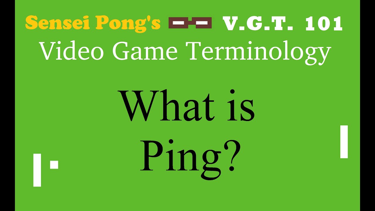 What is Ping? - Video Game Terminology 101 - YouTube