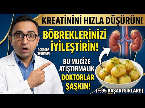 Bu 5 Böbrek Dostu Atıştırmalıkla Kreatinin Seviyenizi Hızla Düşürün!