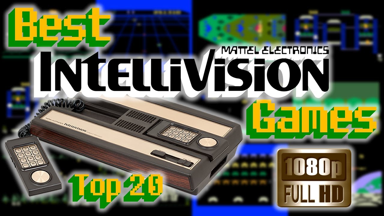 Best Intellivision Games - Top 20 | Full HD - YouTube