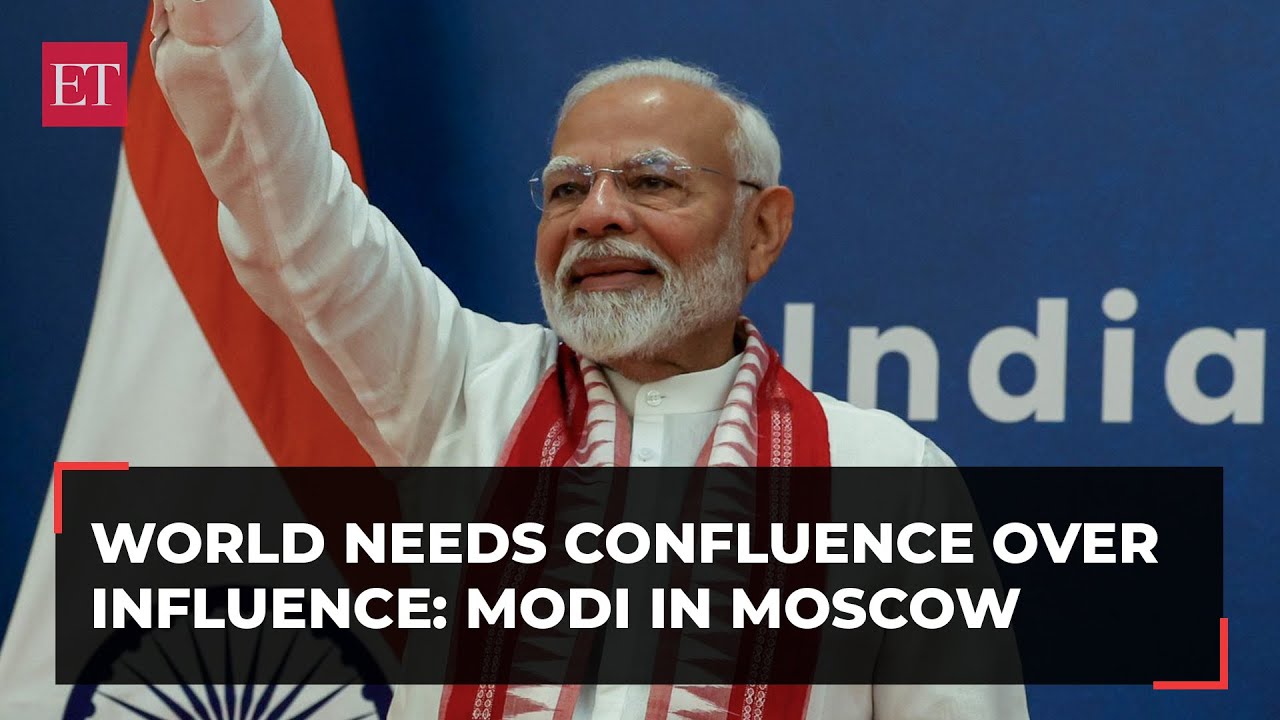 In Moscow, PM Modi hails Russia, commends Putin, calls for confluence ...