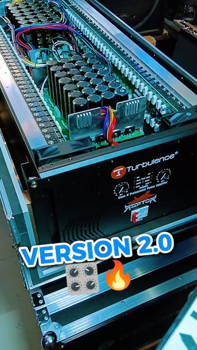 Turbulence RAPTOR Power Amplifier! 🎛️💥 Basta Turbulence Pwersado! #trending #shorts # ...