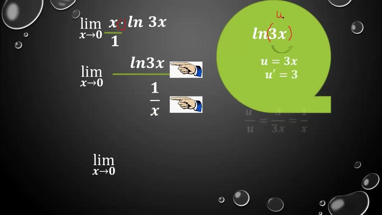 Limit of a logarithmic Function part 3 - YouTube