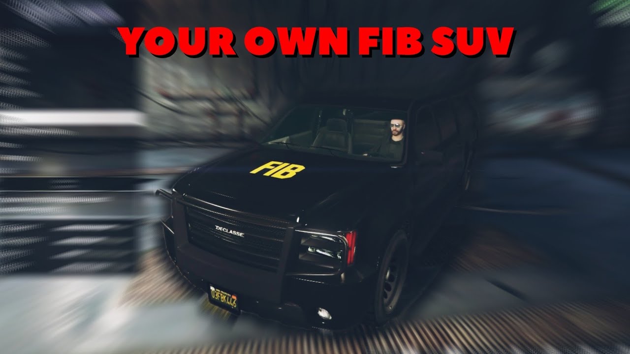 HOW TO MAKE YOUR OWN FIB SUV IN GTA 5 ONLINE (FIB GRANGER) - YouTube
