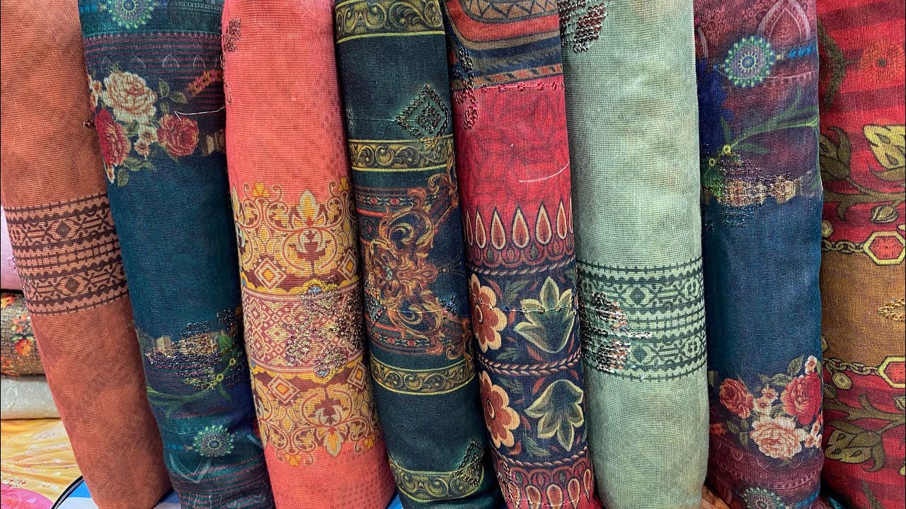 Indian Moslin Cotton Three Piece Collection 2022 - YouTube