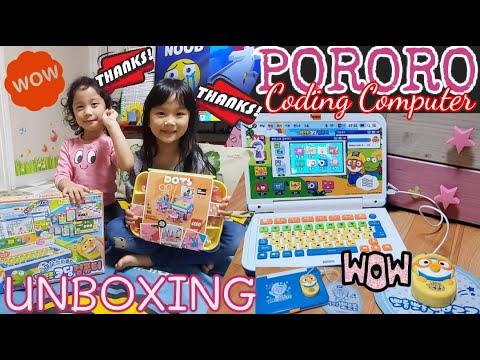 [PART 1] UNBOXING PORORO CODING COMPUTER | ARNZ WEBlogs - YouTube