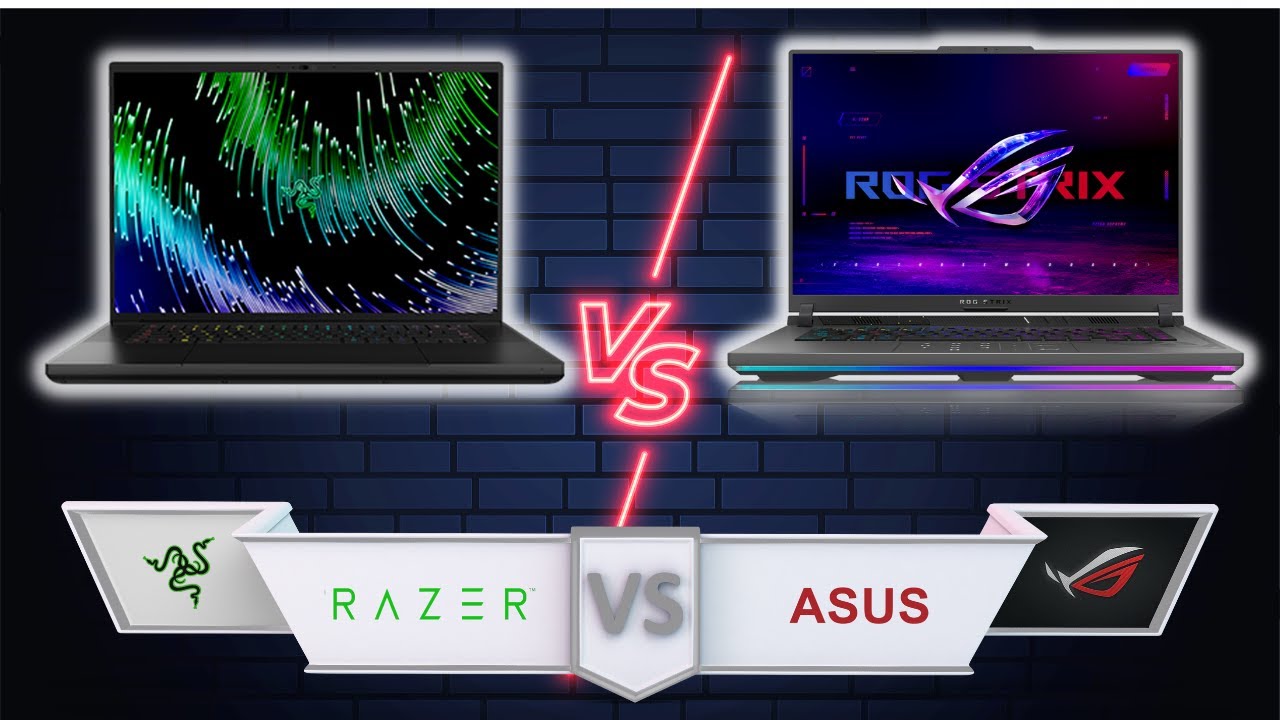 Rog Scar Strix g16 vs Razer Blade 16 Laptops Comparison Video ...