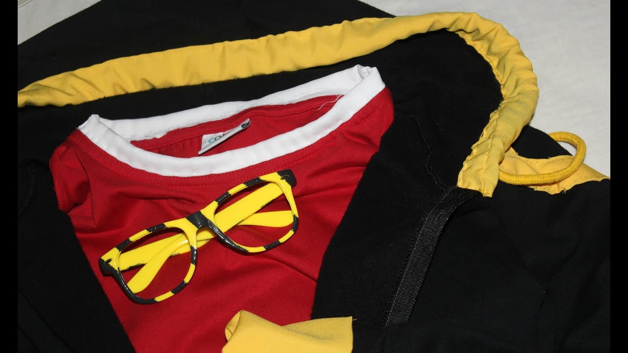 707 costume tutorial | glasses and jacket - YouTube