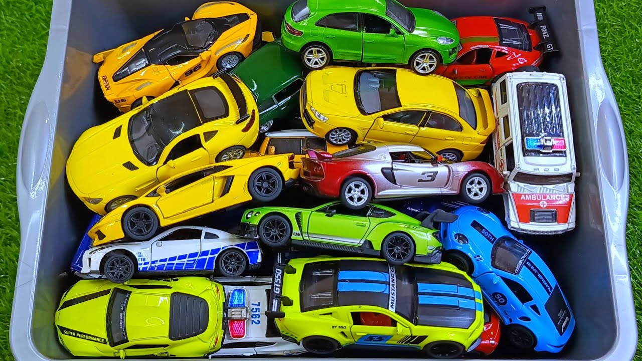 Box Full of Model Cars - Mazda, Miniature toy car model, Lamborghini ...