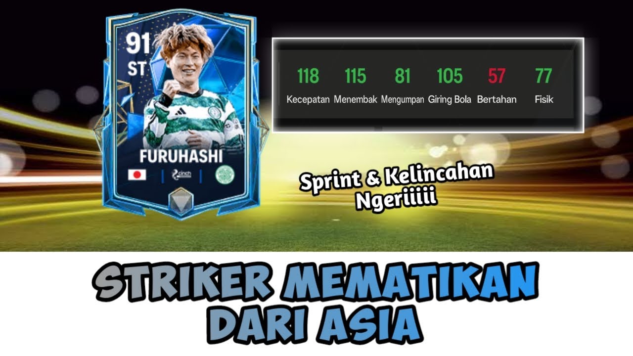 REVIEW GAMEPLAY FURUHASHI CARD NATIONAL VALOUR - FC MOBILE 24 - YouTube