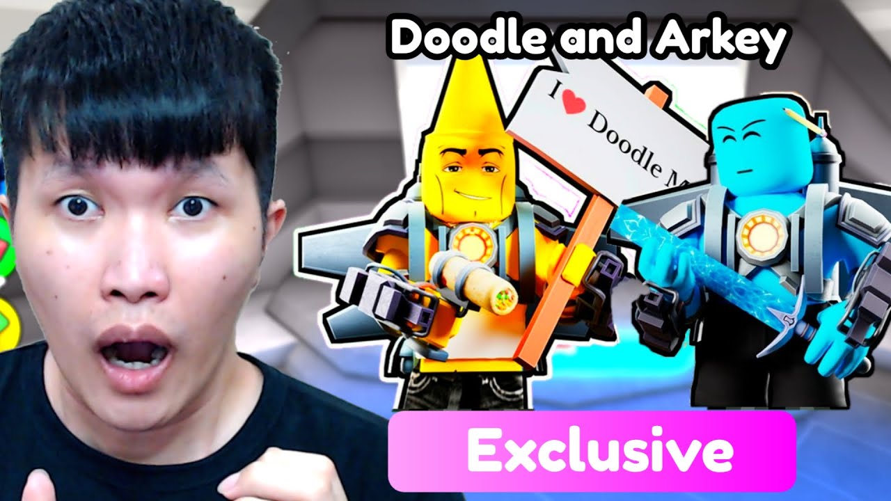 AKU COBA UNIT YOUTUBER DOODLE AND ARKEY DI SKIBIDI TOILET TOWER DEFENSE ...