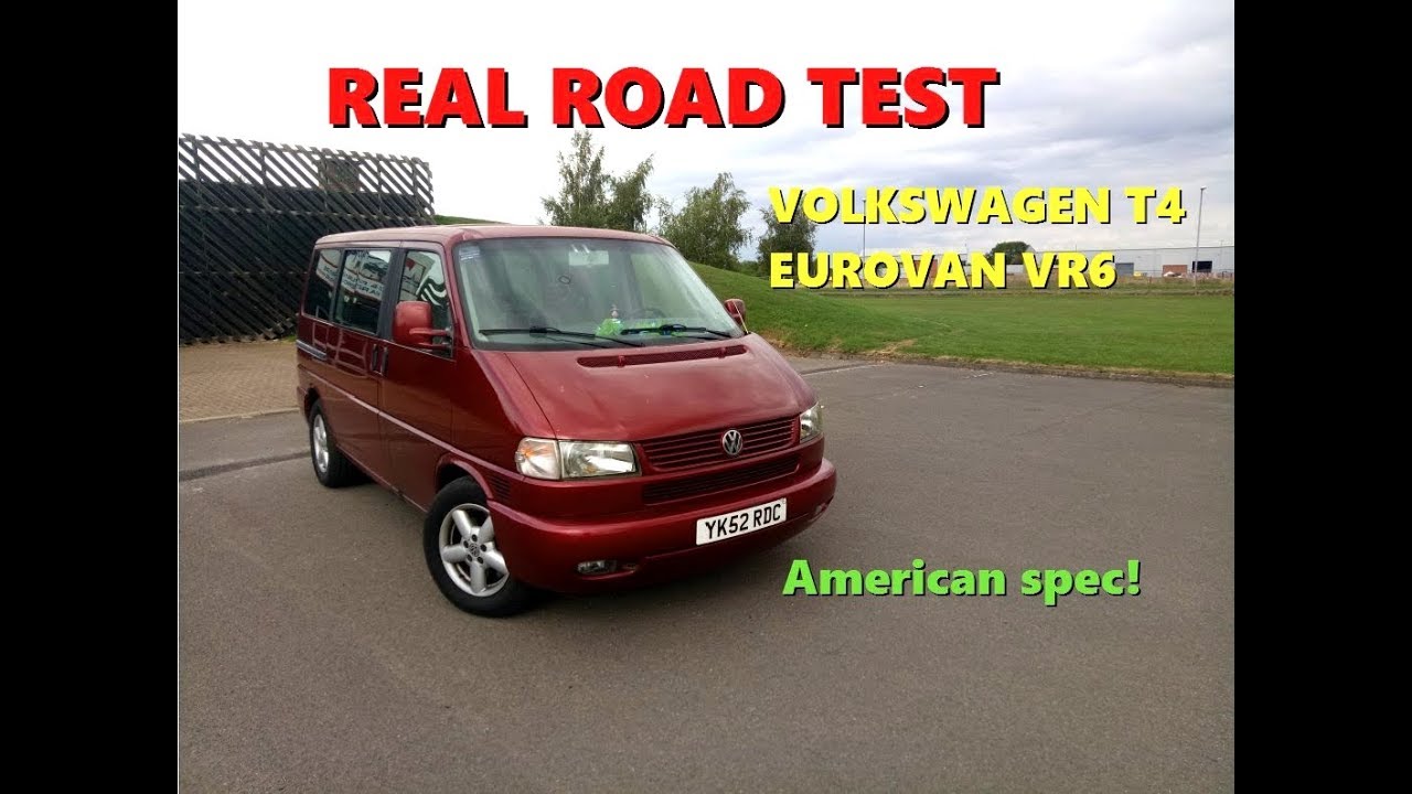 Real Road Test: Volkswagen T4 Eurovan - American spec! - YouTube