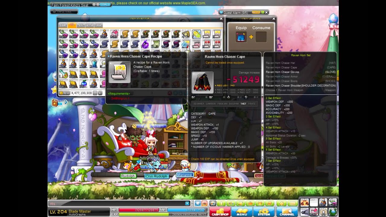 MapleStory - Clean Slate Scrolling Disaster! Epic Fail - YouTube