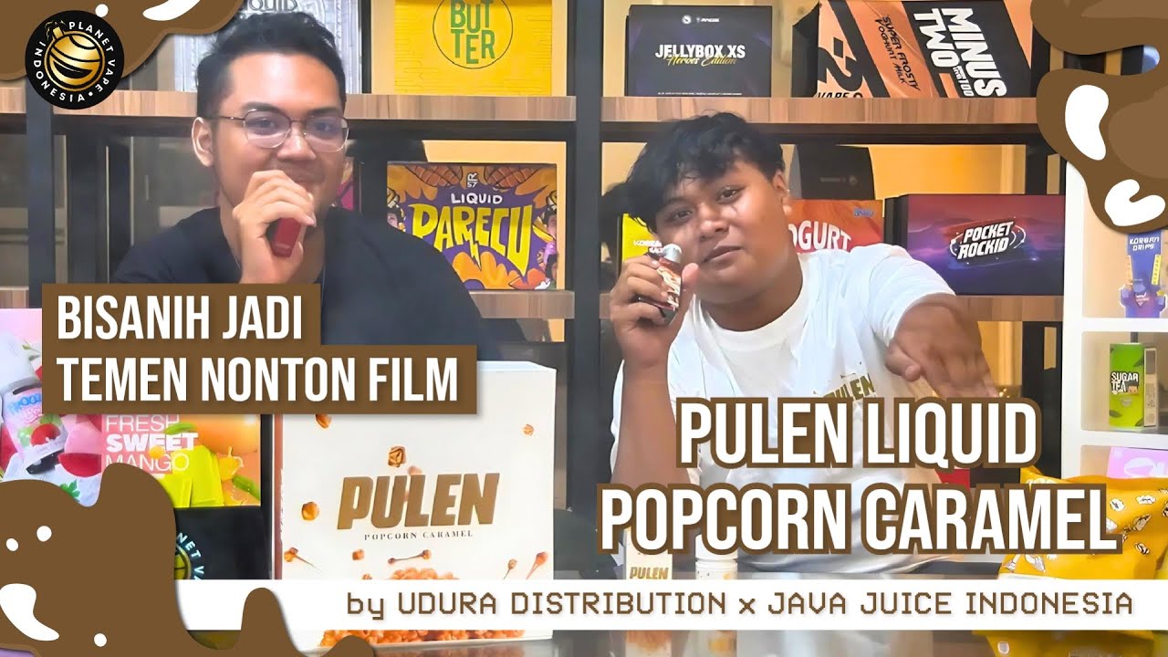 PULEN LIQUID POPCORN CARAMEL by UDURA DISTRIBUTION x JAVA JUICE INDONESIA - TEMEN NONTON FILM ...