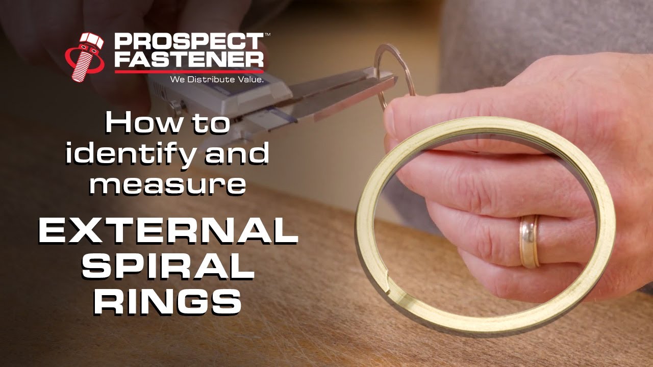 How to Measure External Spiral Retaining Rings (2025) - YouTube