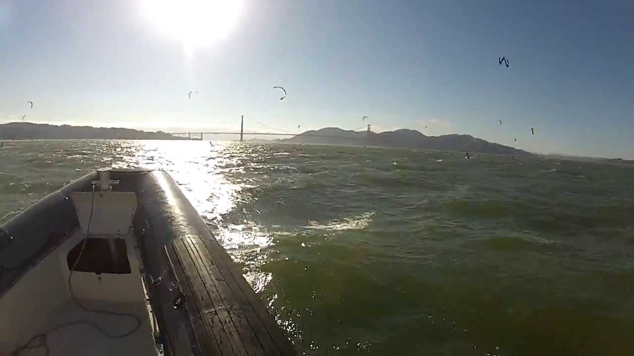 Kitesurf Race - Committee Boat - J. Heineken foiling - YouTube