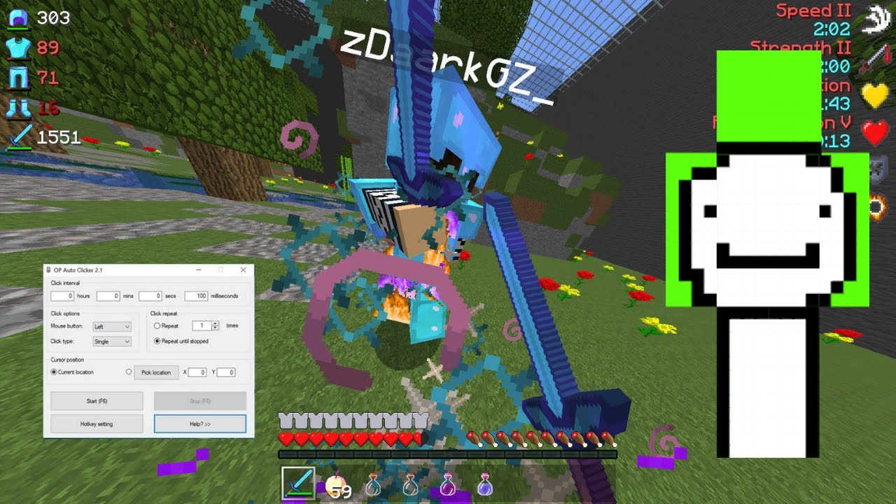 AUTO CLICKER IN BEDWARS?!?? - YouTube