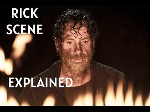 RICK SCENE EXPLAINED... - The Walking Dead 11x24 (Last The Walking Dead ...
