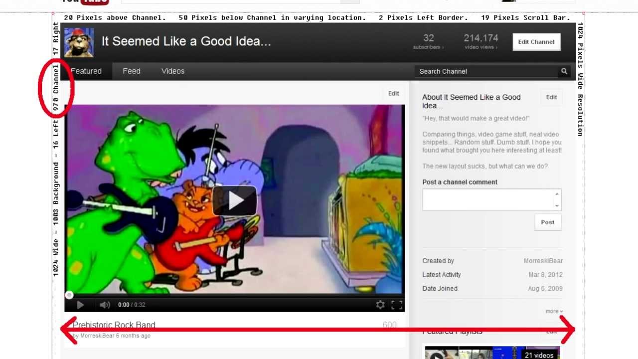 Channel Layout 2012 - Backgrounds and Basics - YouTube