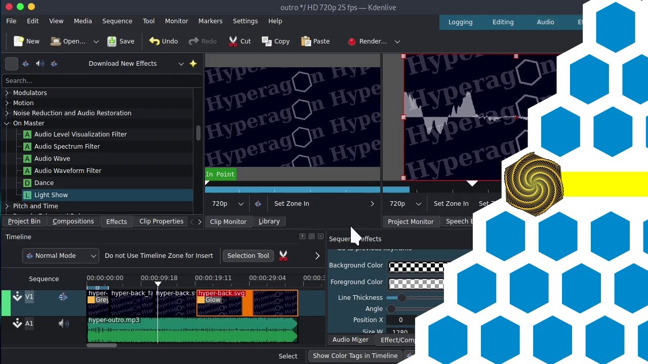 How to use Kdenlive (.KDENLIVE) - YouTube