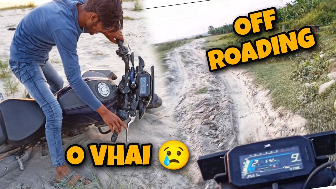 Off Road Riding On River 🔥 | Moto Vlogging Vedio | River Moto Vlogs ...