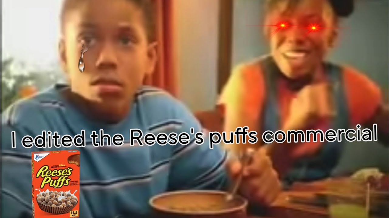 I edited the Reese’s puffs commercial #edit - YouTube