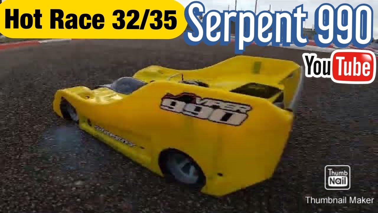 SERPENT VIPER 990 PNEUS HOT RACE 32/35 - SUPER ON A REGLE LA BOITE DE ...