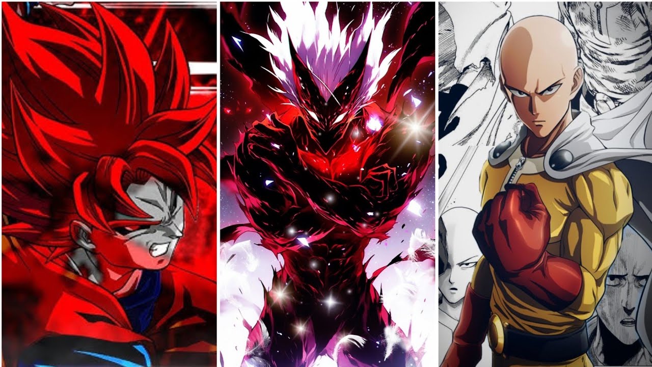 Goku Terror VS Saitama Full Power & Garou Cosmico OP (One Punch Man ...