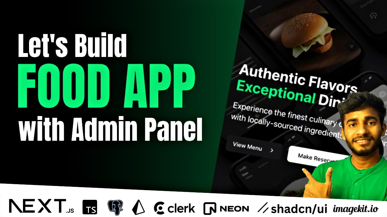 🔴 Let's Build Food App with Next.js, Typescript, PostgreSql, Zustand ...