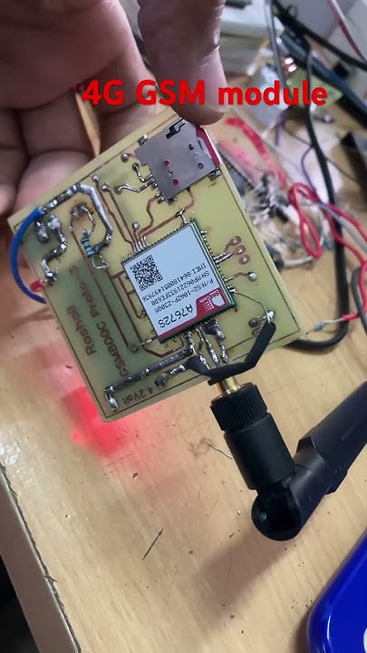 SIM A7672S 4G GSM module test’s - YouTube