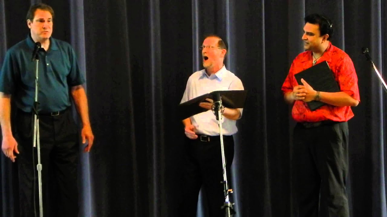 "Edelweis" Acapella sang by Rabbi Weisblum, Shouvik Mondle, & Steve ...