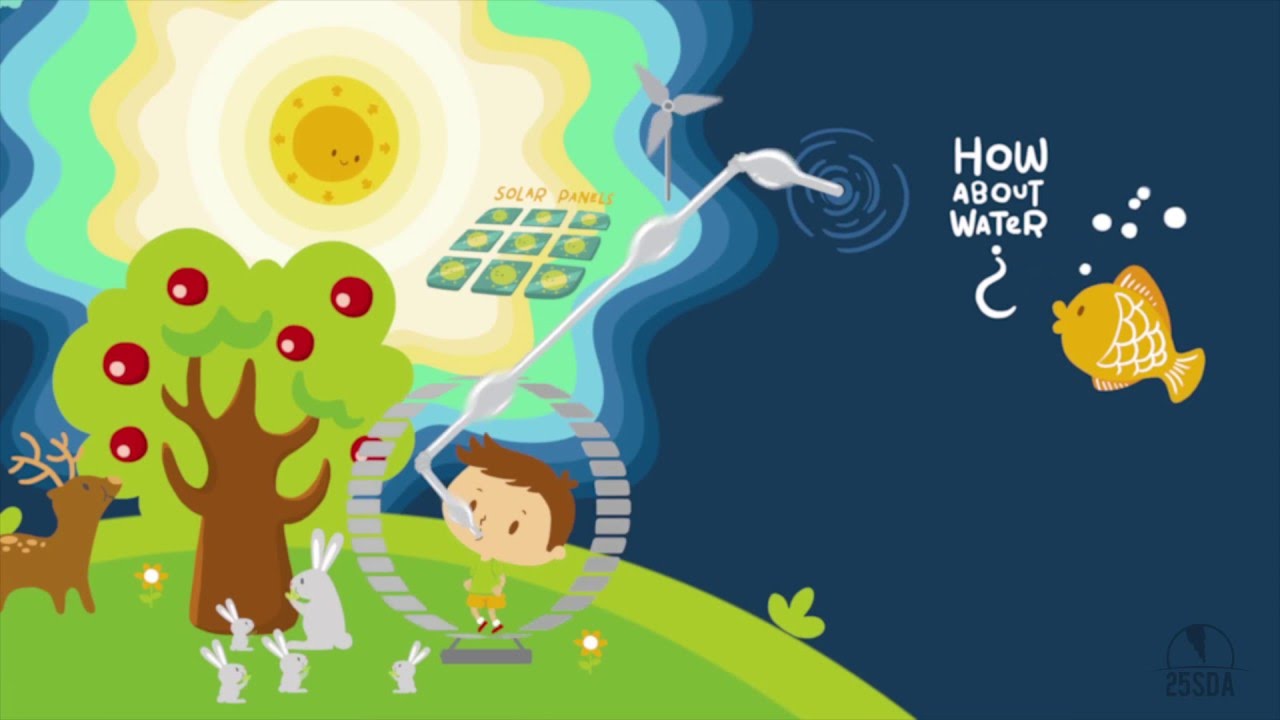 Teaching kids about Energy the Fun way - Early learning Videos - YouTube
