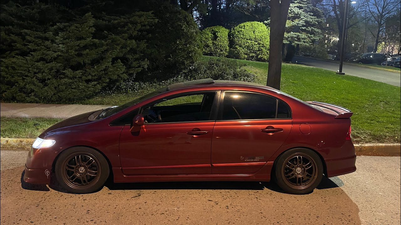 Installing Oem Hfp side skirts on 8th gen civic sedan (06-11) - YouTube