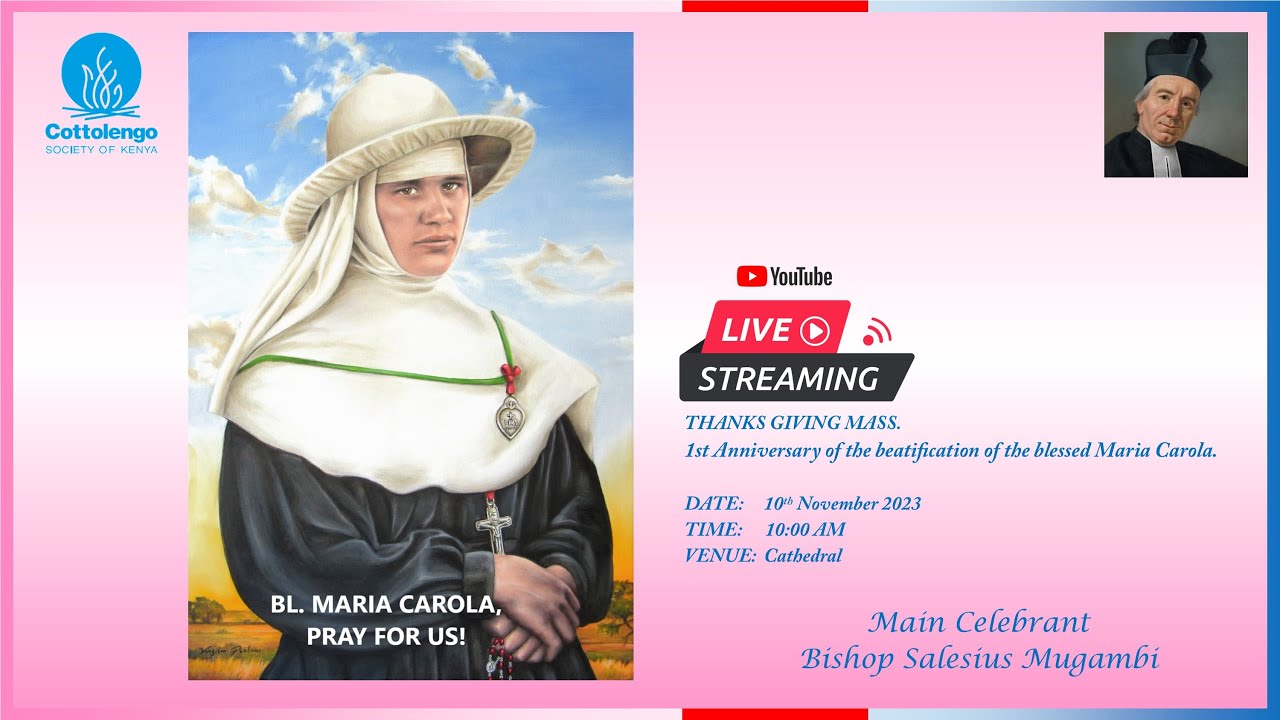 Maria Carola Day - Thanksgiving mass. 1st Anniversary of the ...