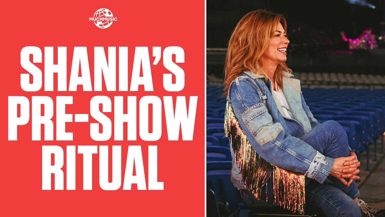 SHANIA TWAIN'S PRE-SHOW RITUAL 👀 | MUCHMUSIC - YouTube