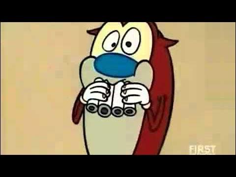 Ren and Stimpy Adult Party Cartoon- Flute Dance - YouTube