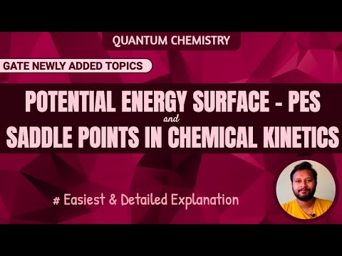 Saddle Points in Chemical Kinetics & Potential Energy Surface (PES ...