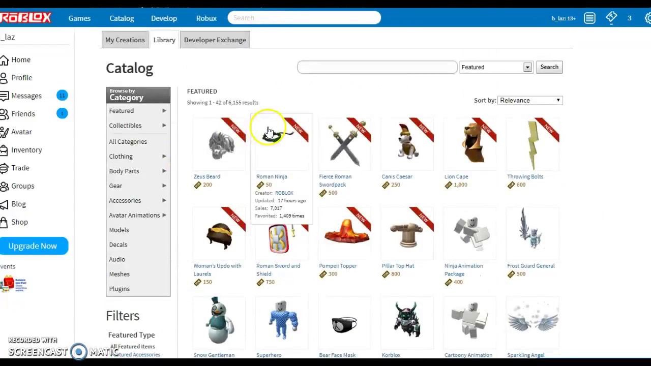 How to get the old ROBLOX Catalog! - YouTube