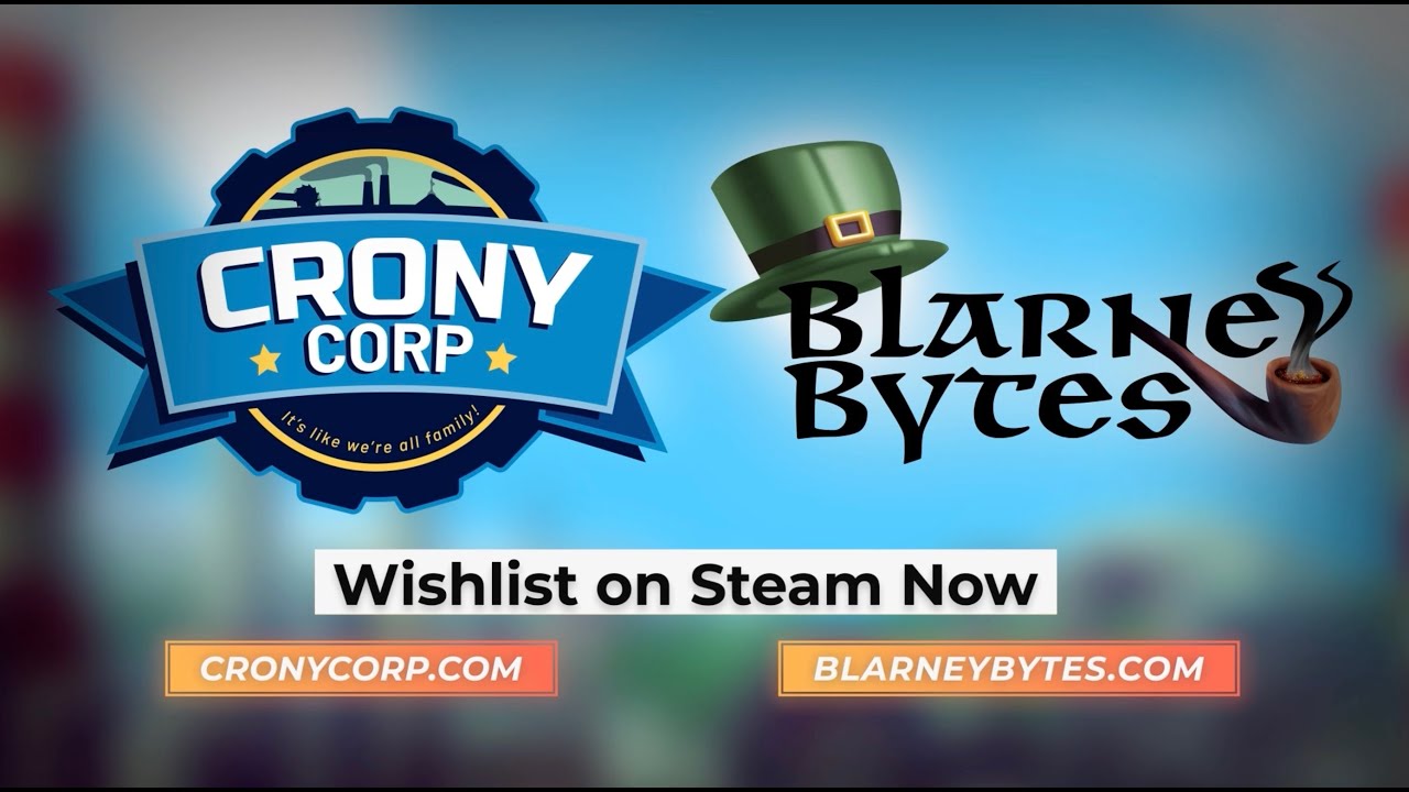 Crony Corp is NOW available to Wishlist on Steam! - YouTube