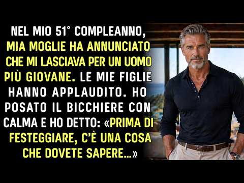 Al Mio 51° Compleanno, Mia Moglie Mi Lasciò Per Un Uomo Più Giovane. Le Mie Figlie Applaudirono